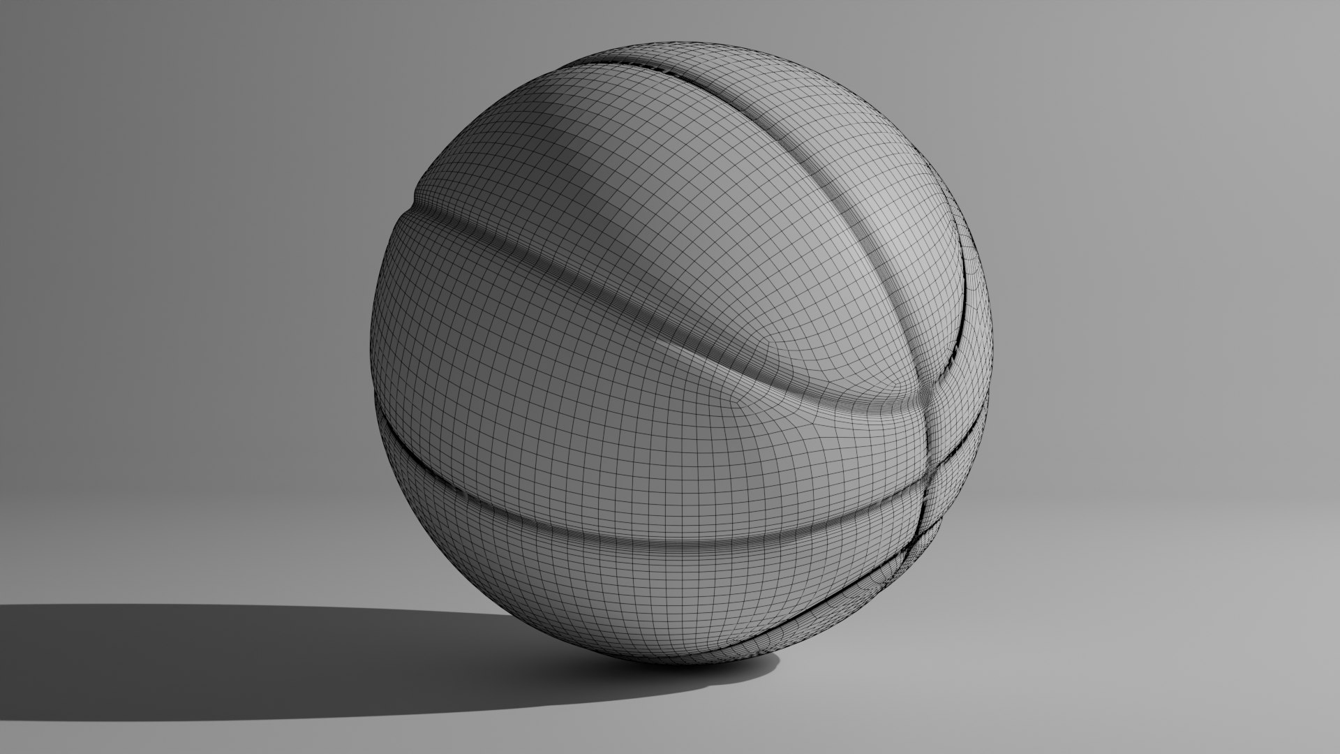 Realistic Basketball 3D Model Game Ready PBR Textured 3D Model ...