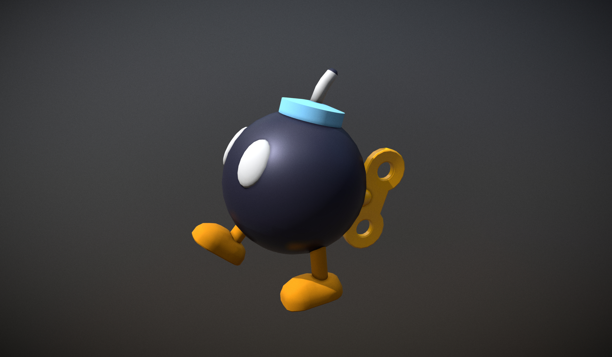 modelo 3d Super mario: bob-omb gratis - TurboSquid 1308267