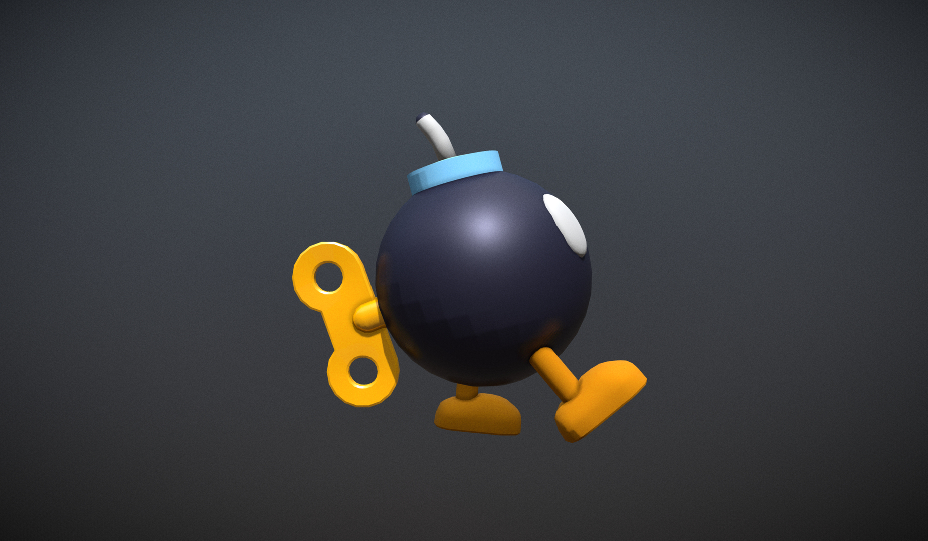 modelo 3d Super mario: bob-omb gratis - TurboSquid 1308267