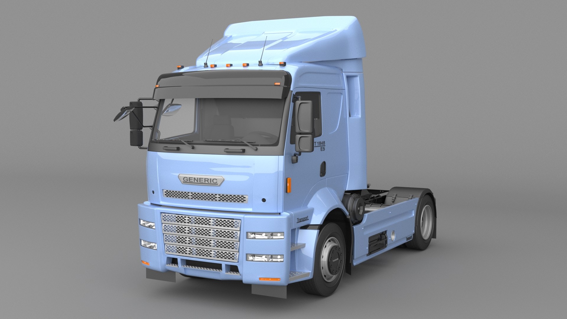 3D 2015 Generic Transport T1848 E5 model - TurboSquid 2149190