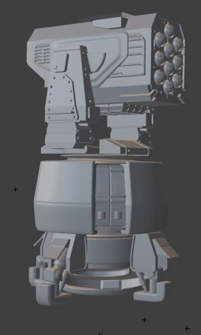 Turret Games Vfx Model - TurboSquid 1425059