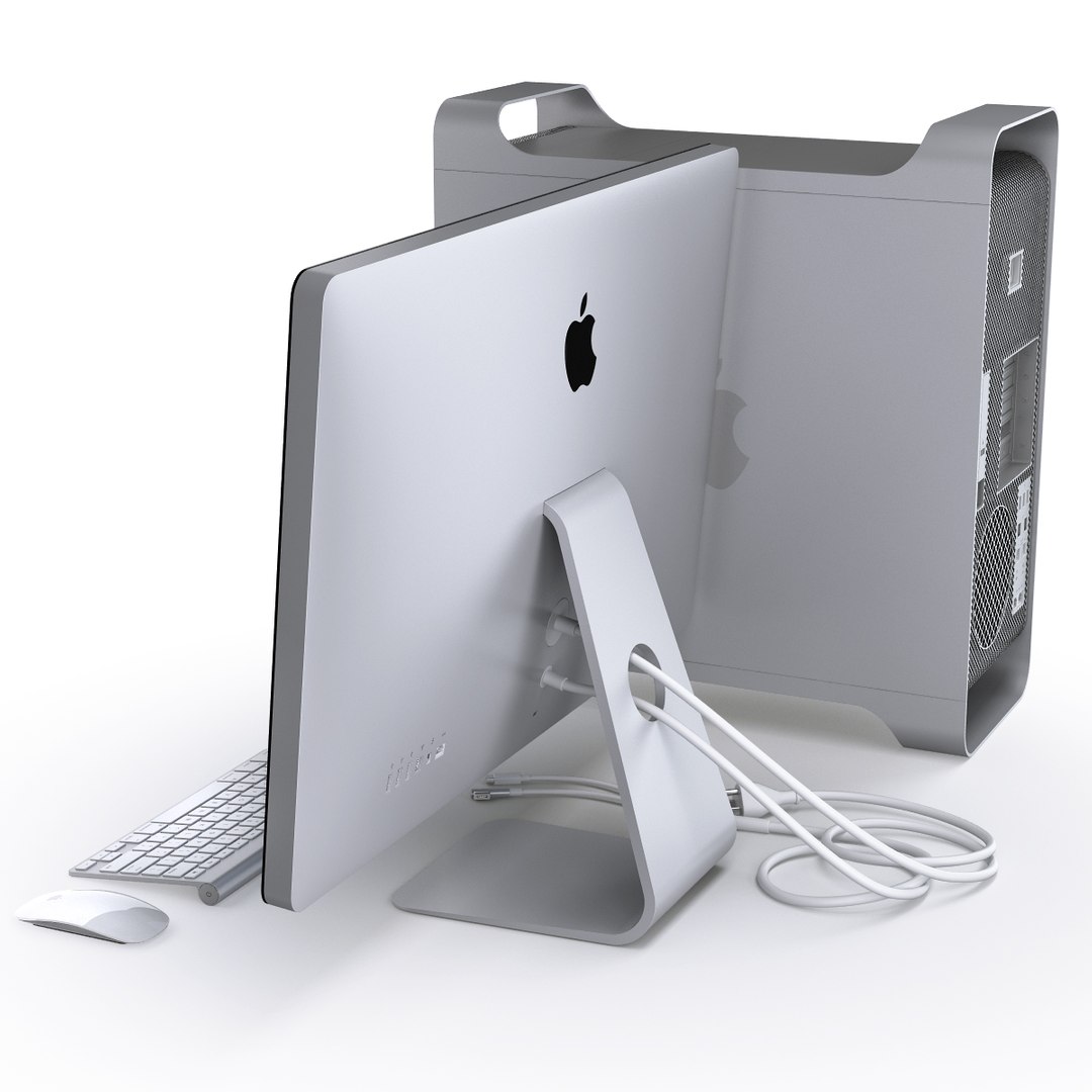 apple mac pro led c4d