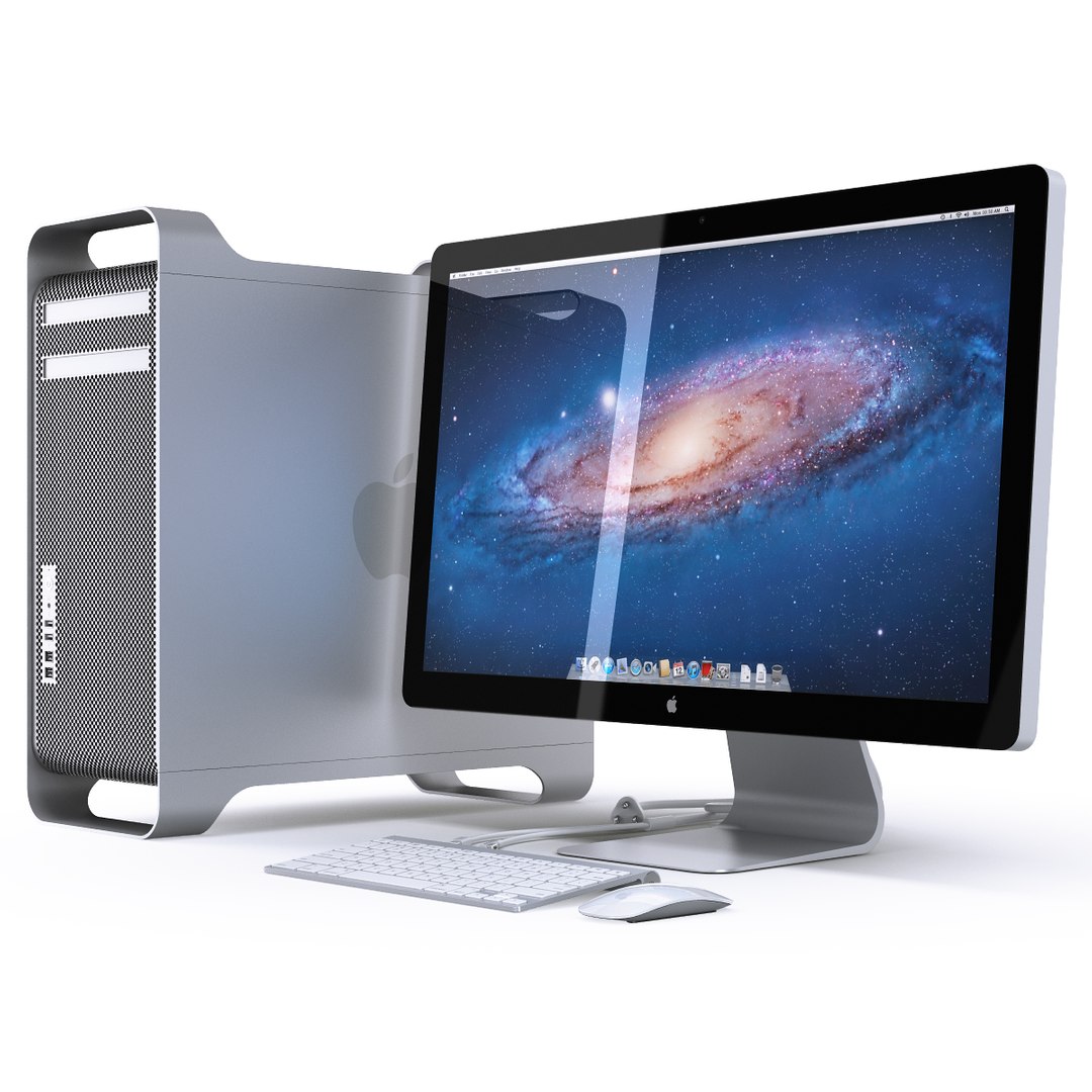 apple mac pro led c4d