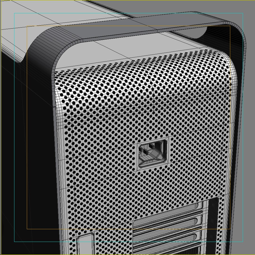 apple mac pro led c4d
