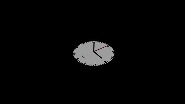 3D clock - TurboSquid 1218259