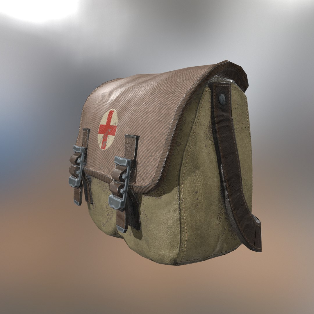 Aid Kit 3D Model - TurboSquid 1266403