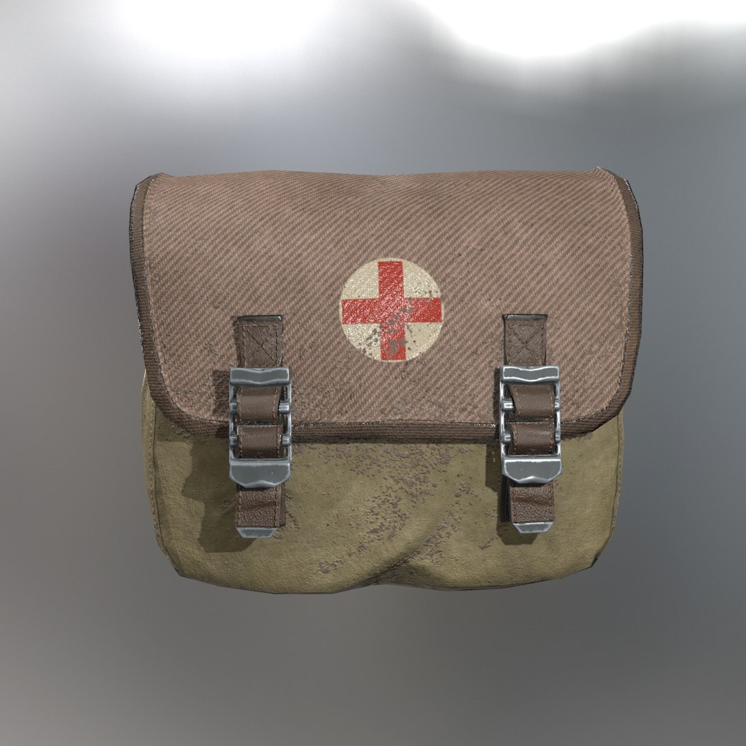 Aid Kit 3D Model - TurboSquid 1266403