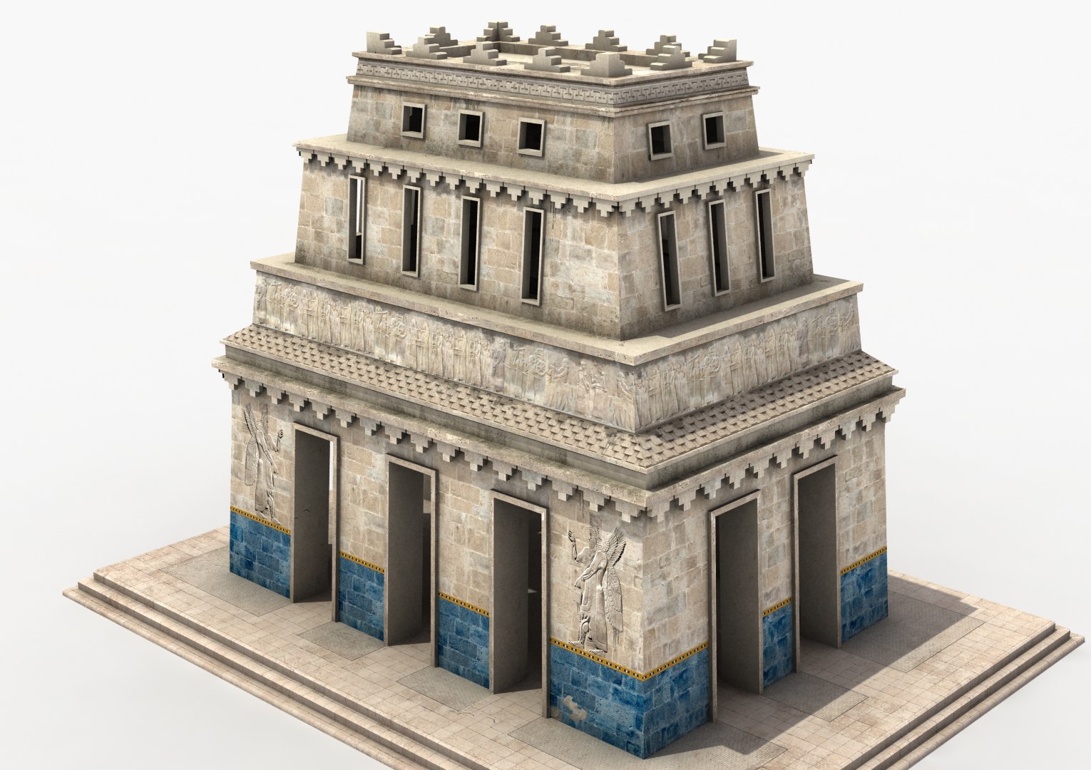 3d Temple Ancient