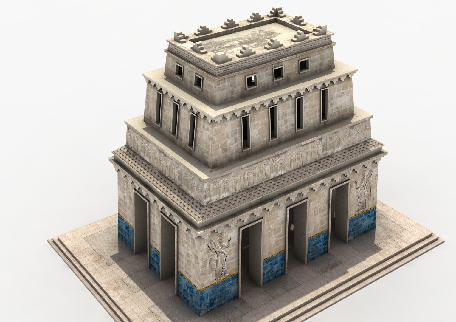 3d Temple Ancient