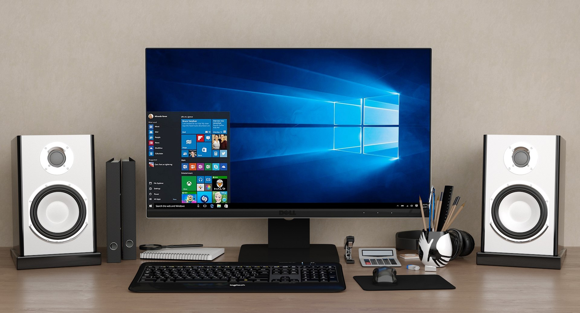 Computer Set 3D - TurboSquid 1275789