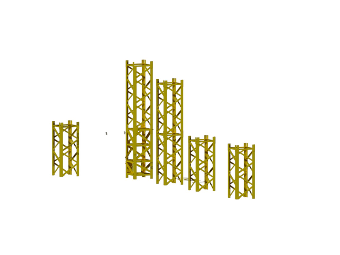 Potain 428 Tower Crane 3D Model - TurboSquid 1342576