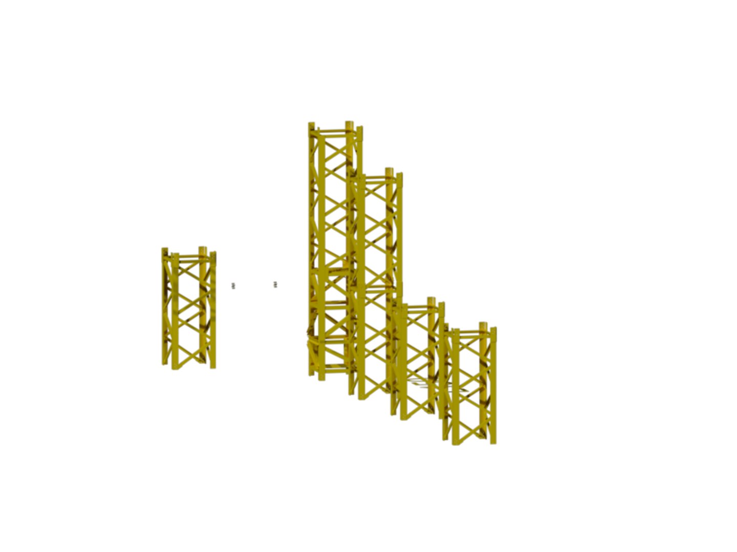 Potain 428 Tower Crane 3D Model - TurboSquid 1342576