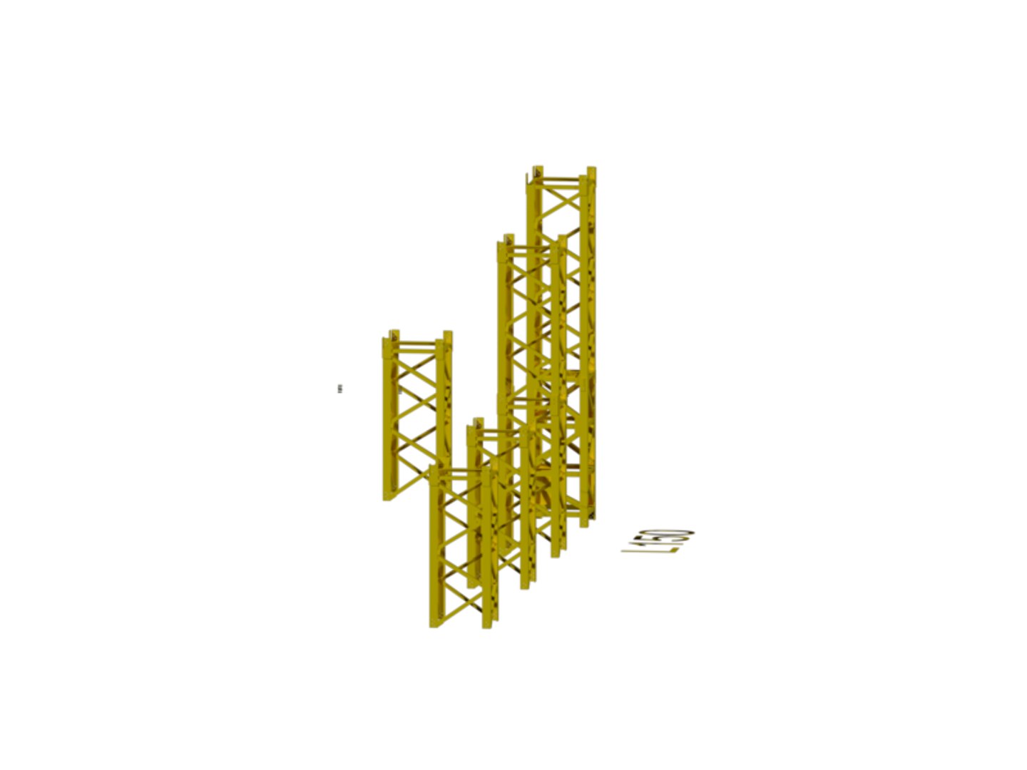 Potain 428 Tower Crane 3D Model - TurboSquid 1342576