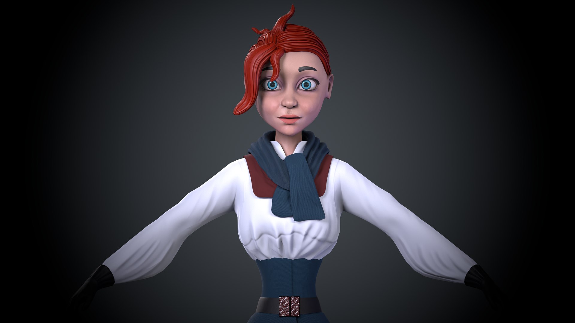 Stylized Girl Model - TurboSquid 1780706