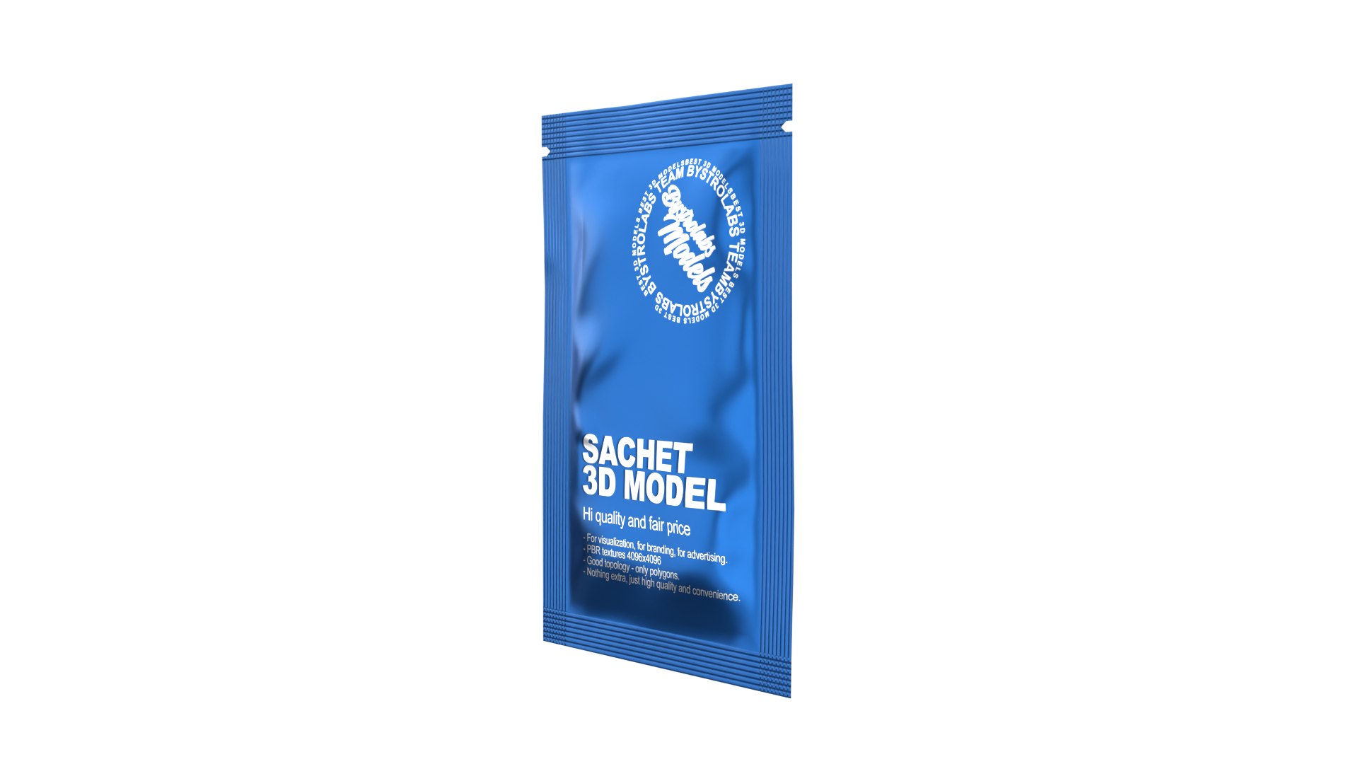 Sachet Packaging Model - TurboSquid 2379667