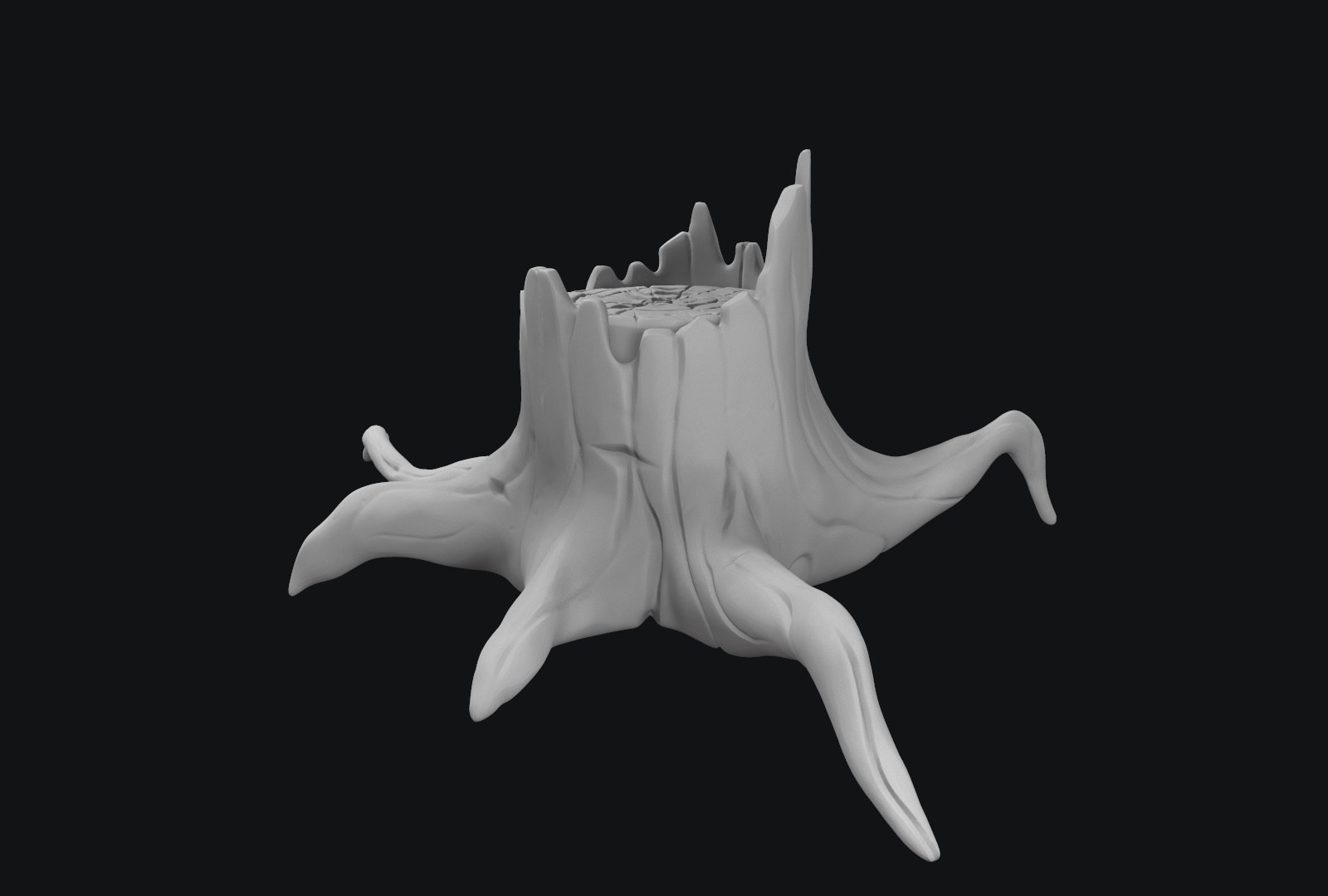 Stylized Stump 3D Model - TurboSquid 1582294