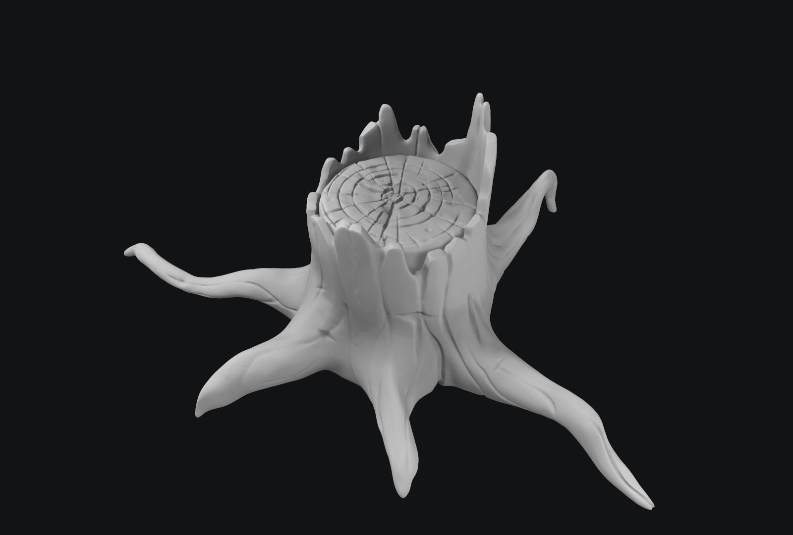 Stylized Stump 3D Model - TurboSquid 1582294