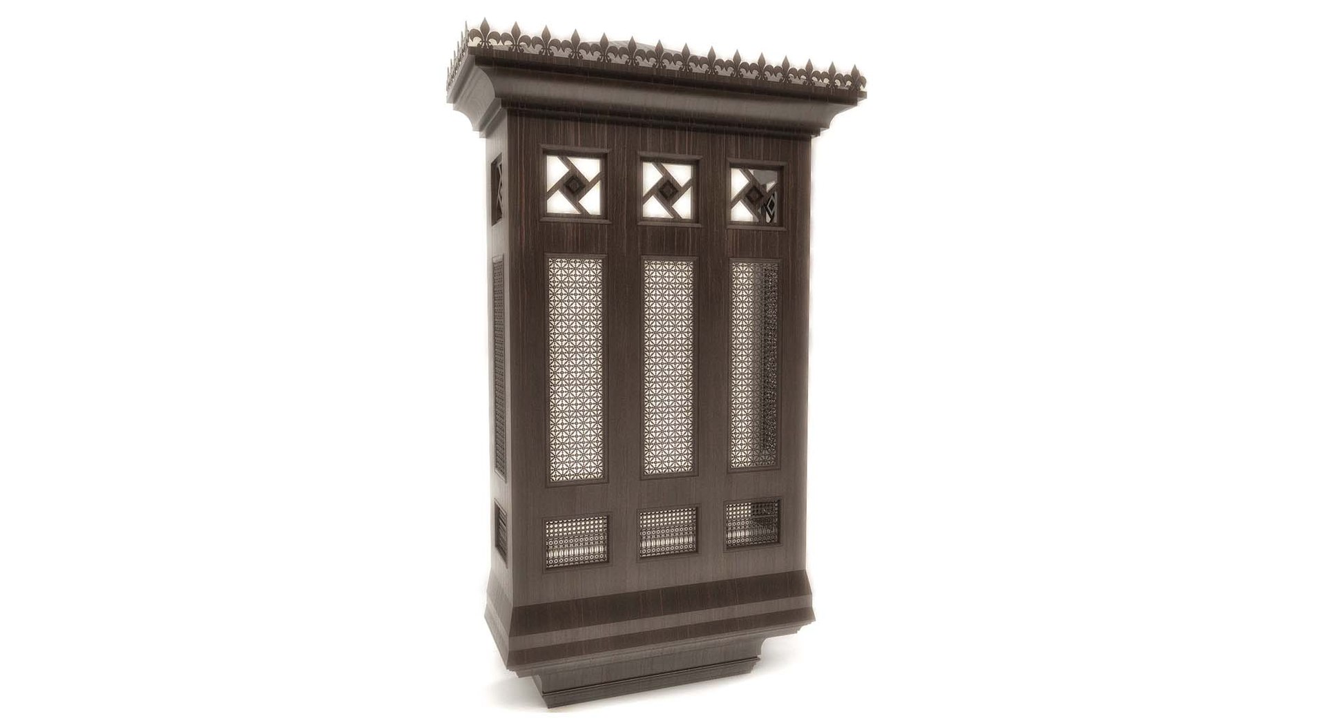 3D Islamic Window Mashrabiya - TurboSquid 1955487