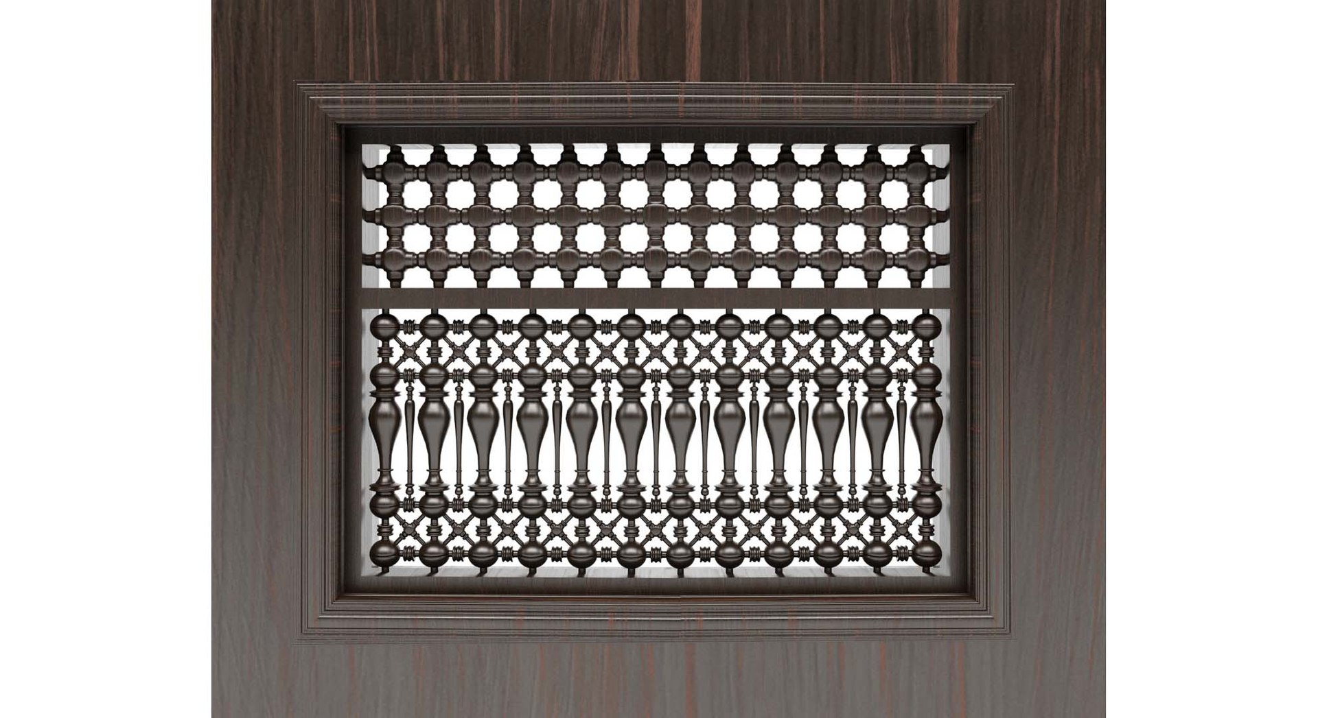 3D Islamic Window Mashrabiya - TurboSquid 1955487