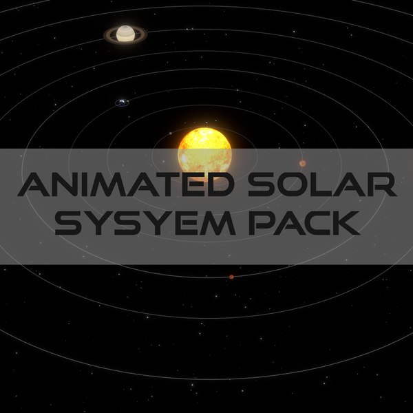 Solar System Blender Models for Download | TurboSquid