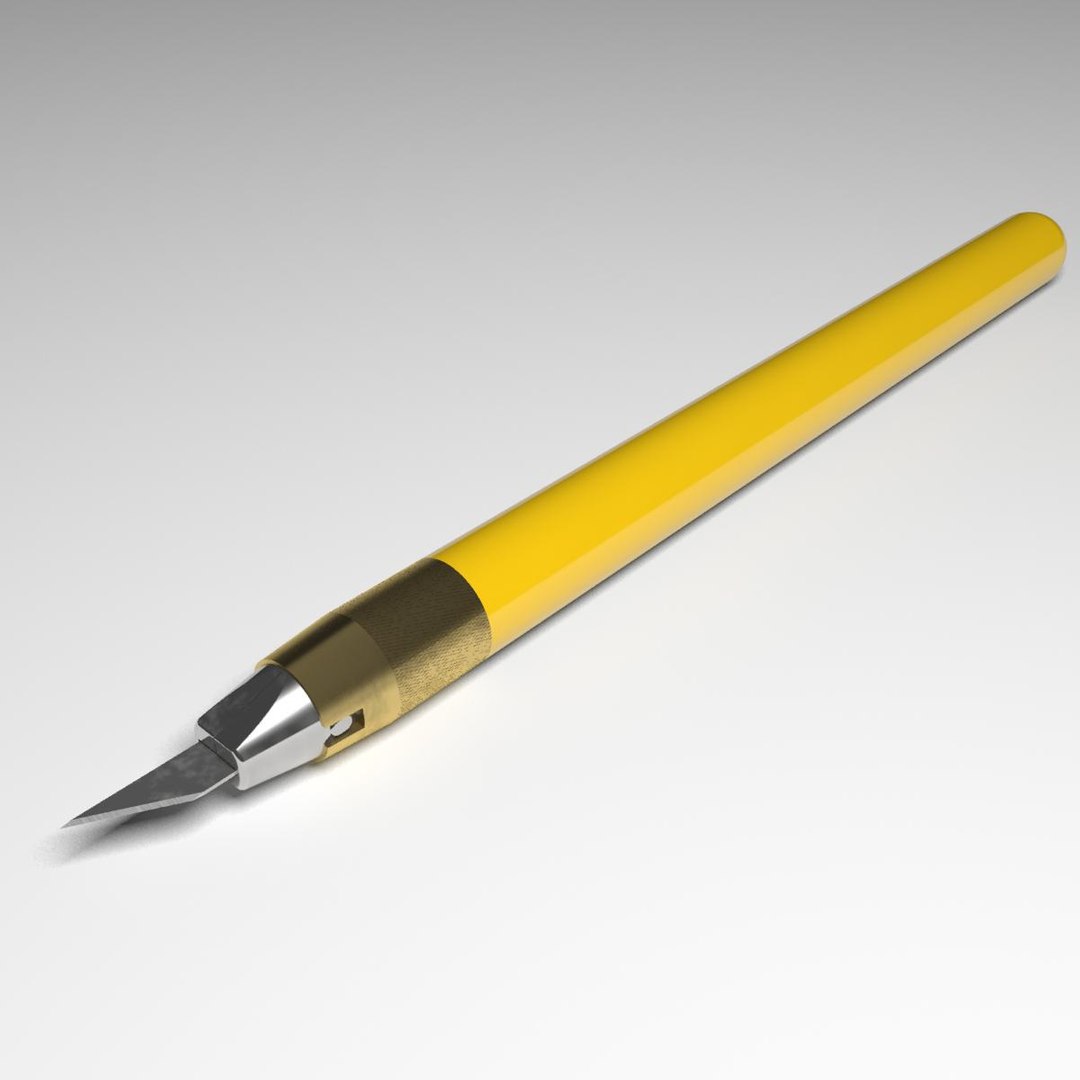 3d Olfa Design Knife Model