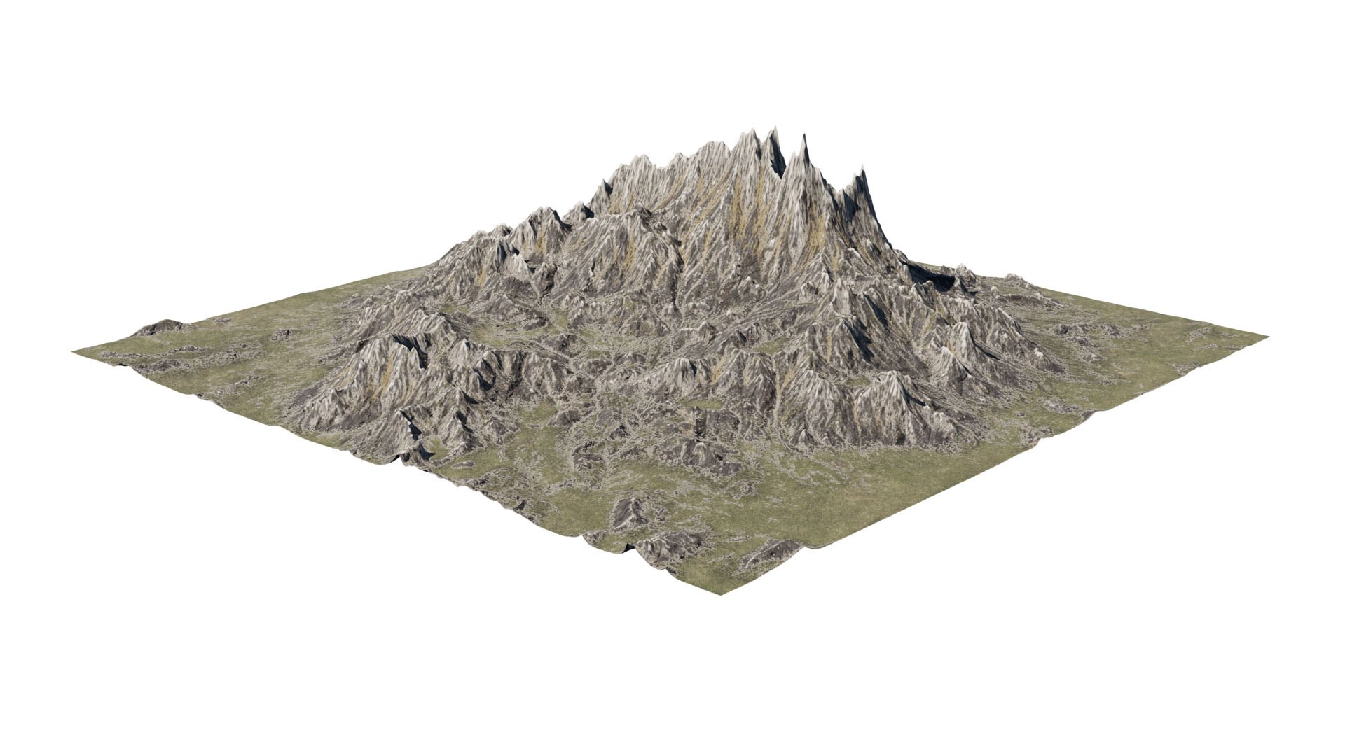 Mountain Ex07 3D Model - TurboSquid 2079535