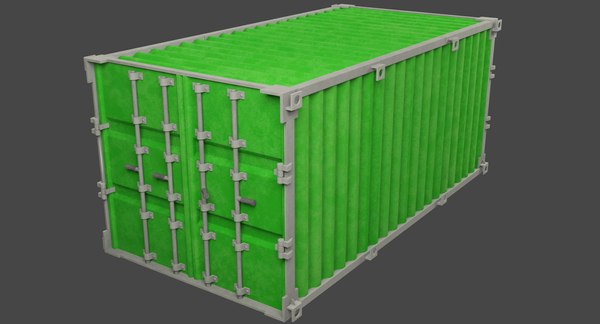 3D cargo container - TurboSquid 1291622