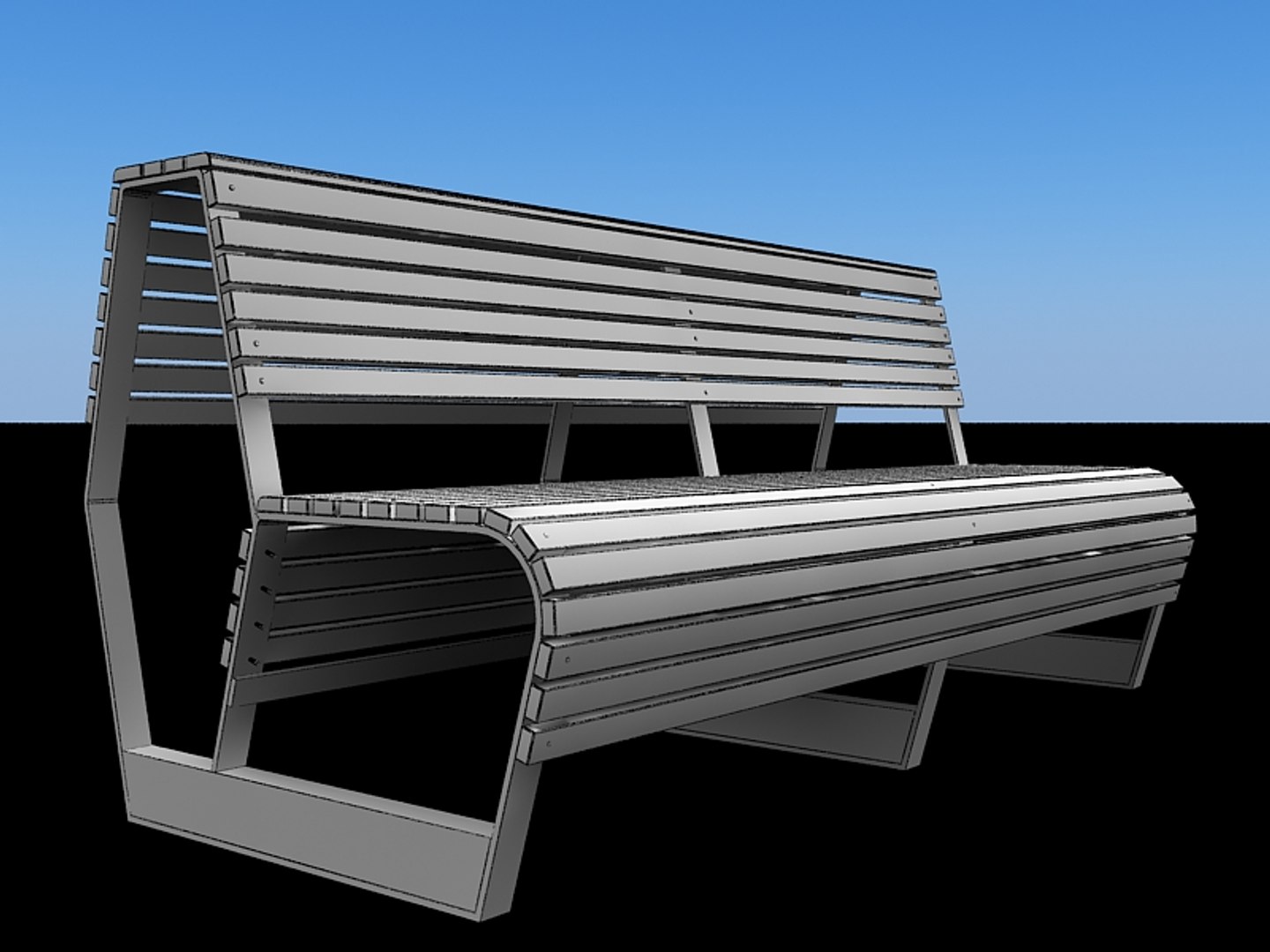 Free Max Mode Street Bench