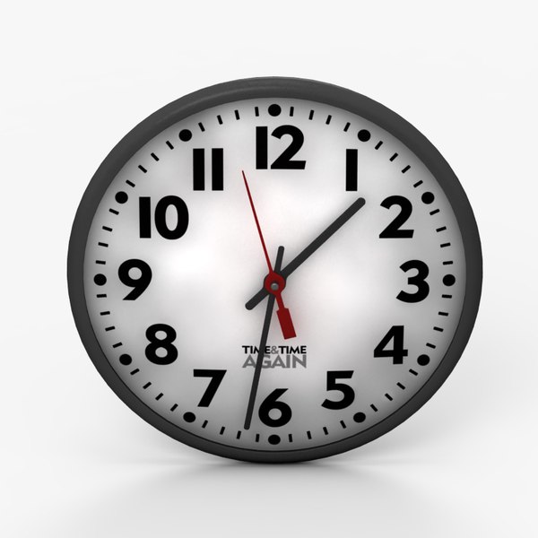 3ds max clock