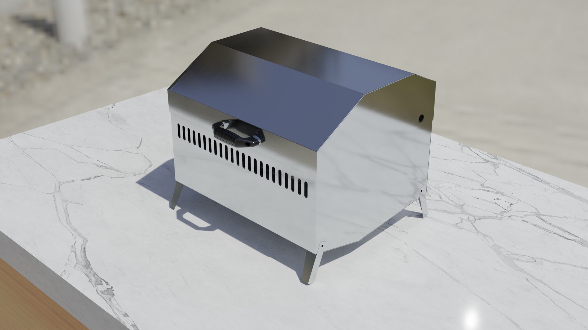 3D GRILL - TurboSquid 2098972