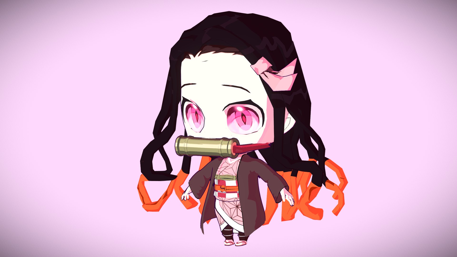 Free 3D Nezuko Kawaii Model - TurboSquid 1489511