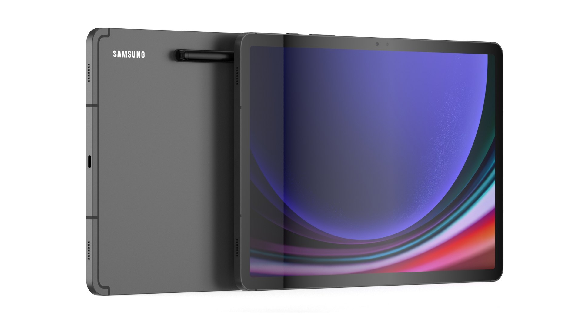 3D Samsung Galaxy Tab S9 Gray - TurboSquid 2115125