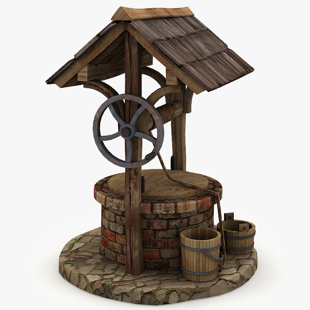 3d model of medieval water