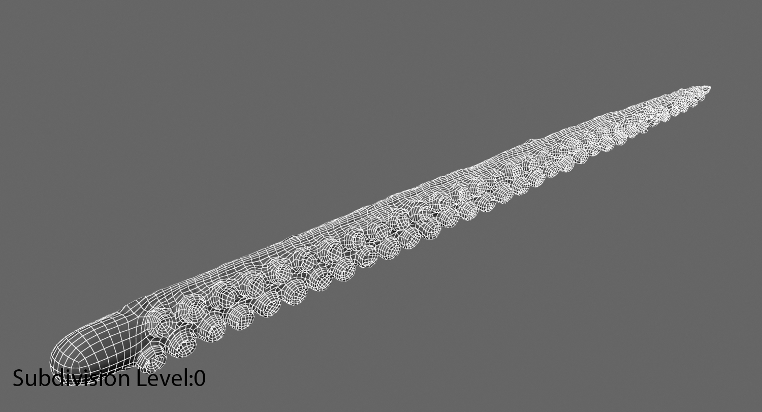 3D tentacle model - TurboSquid 1176106