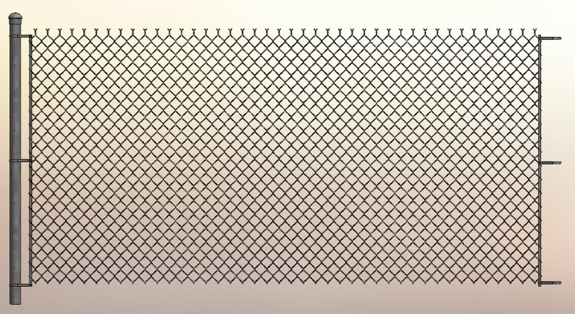 Solidworks Adjustable Height Chain Link 3d Model