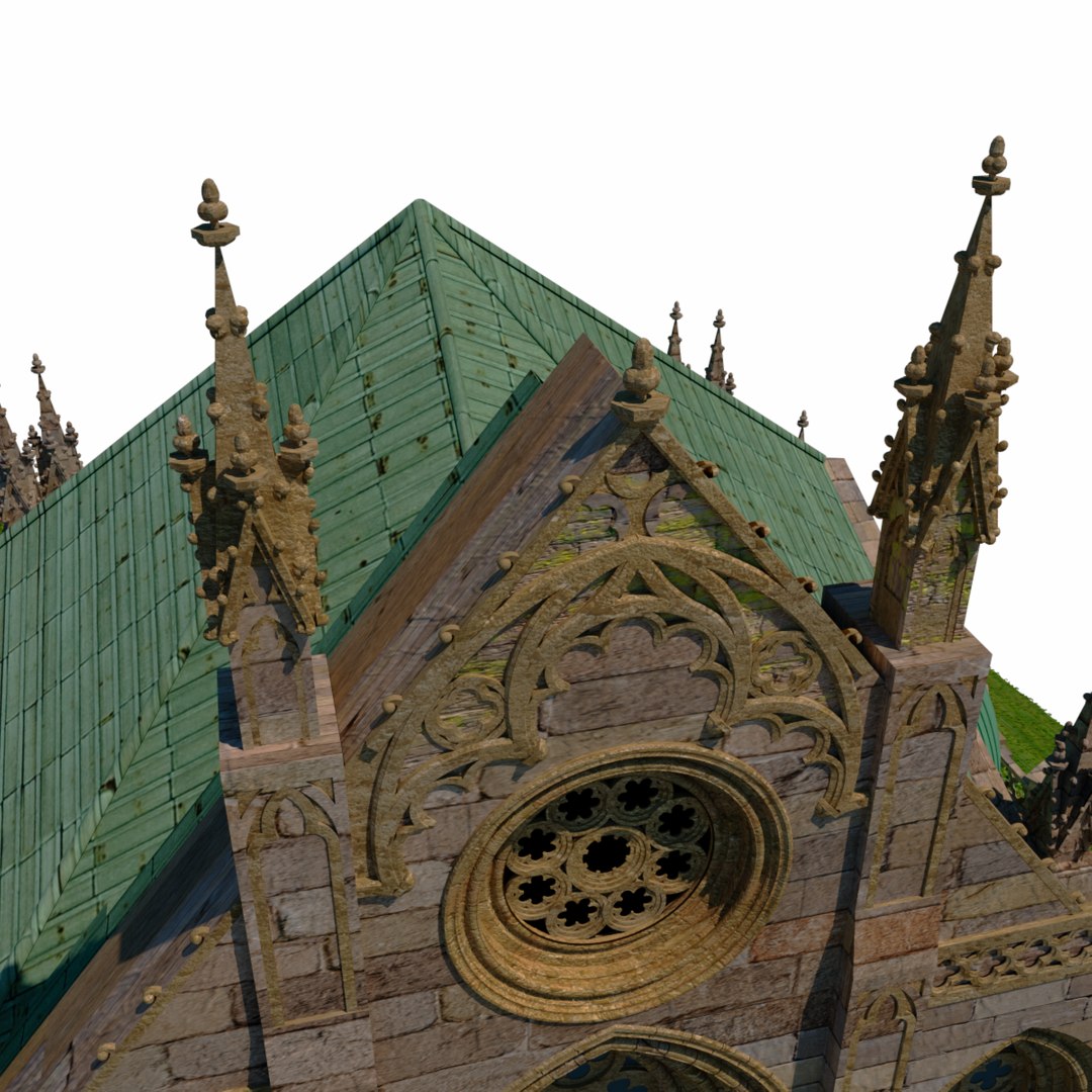 Gothic Church 3D Model - TurboSquid 1258073