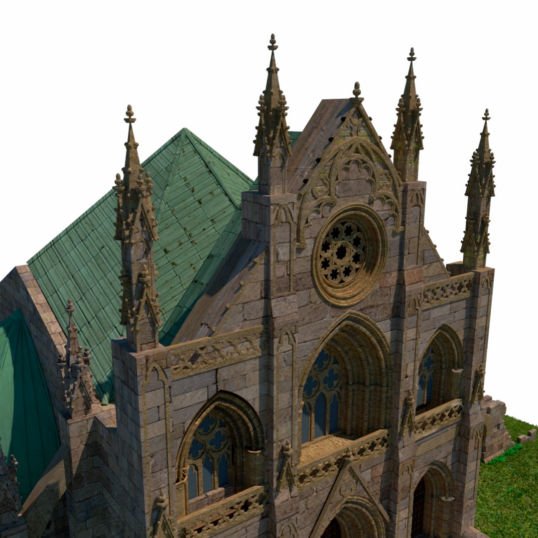 Gothic Church 3D Model - TurboSquid 1258073