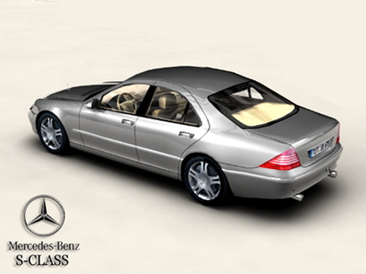 Mercedes S Class 3d Model
