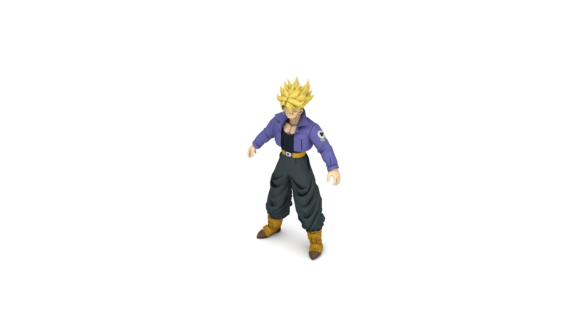 DBZ Character V32 3D Model - TurboSquid 2074474