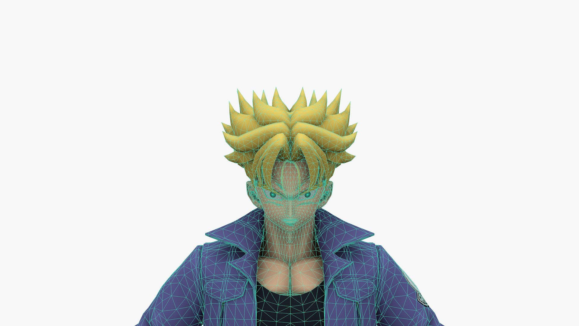 DBZ Character V32 3D Model - TurboSquid 2074474