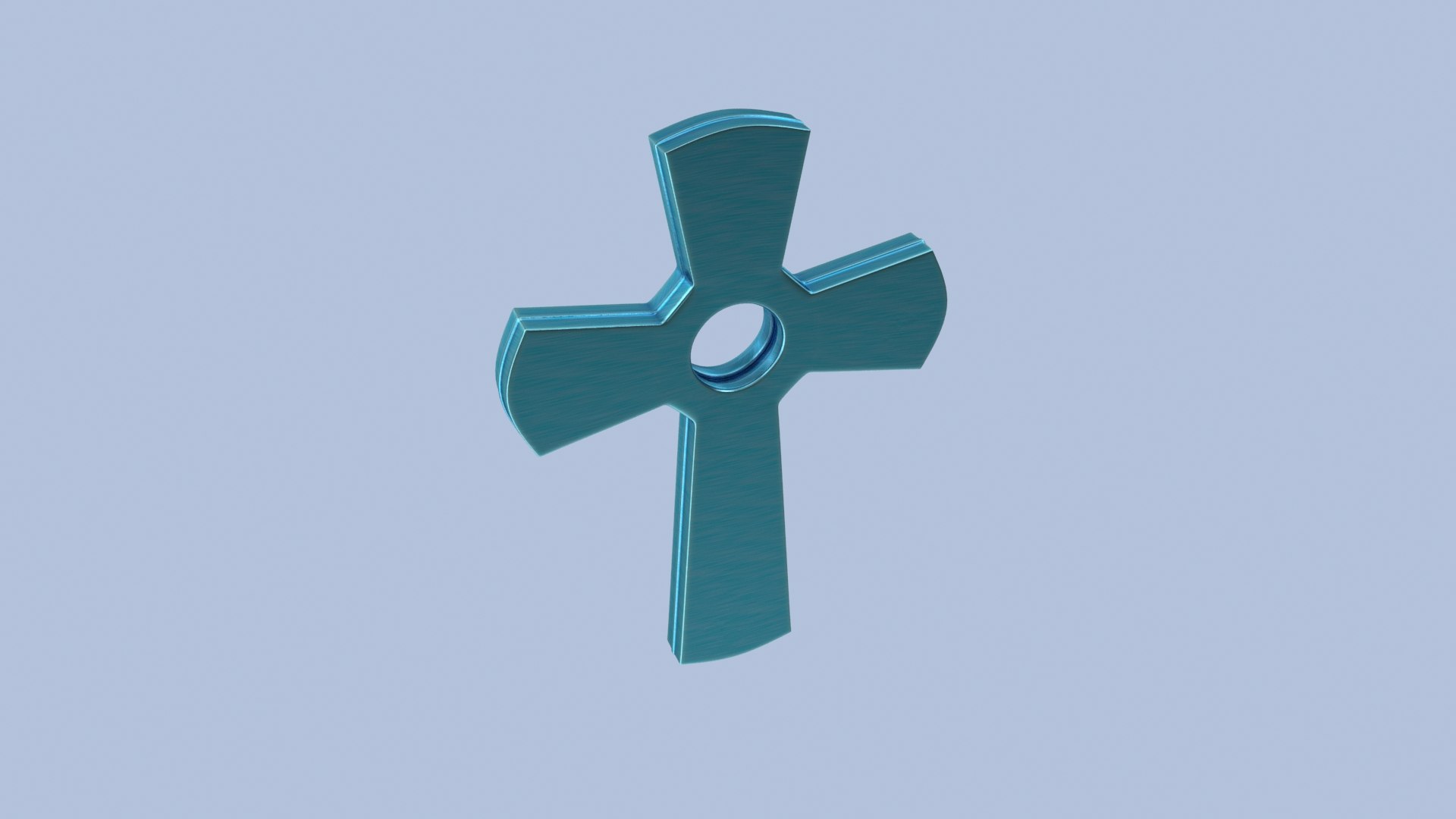 Crucifix Cartoon 3D Model - TurboSquid 2101227