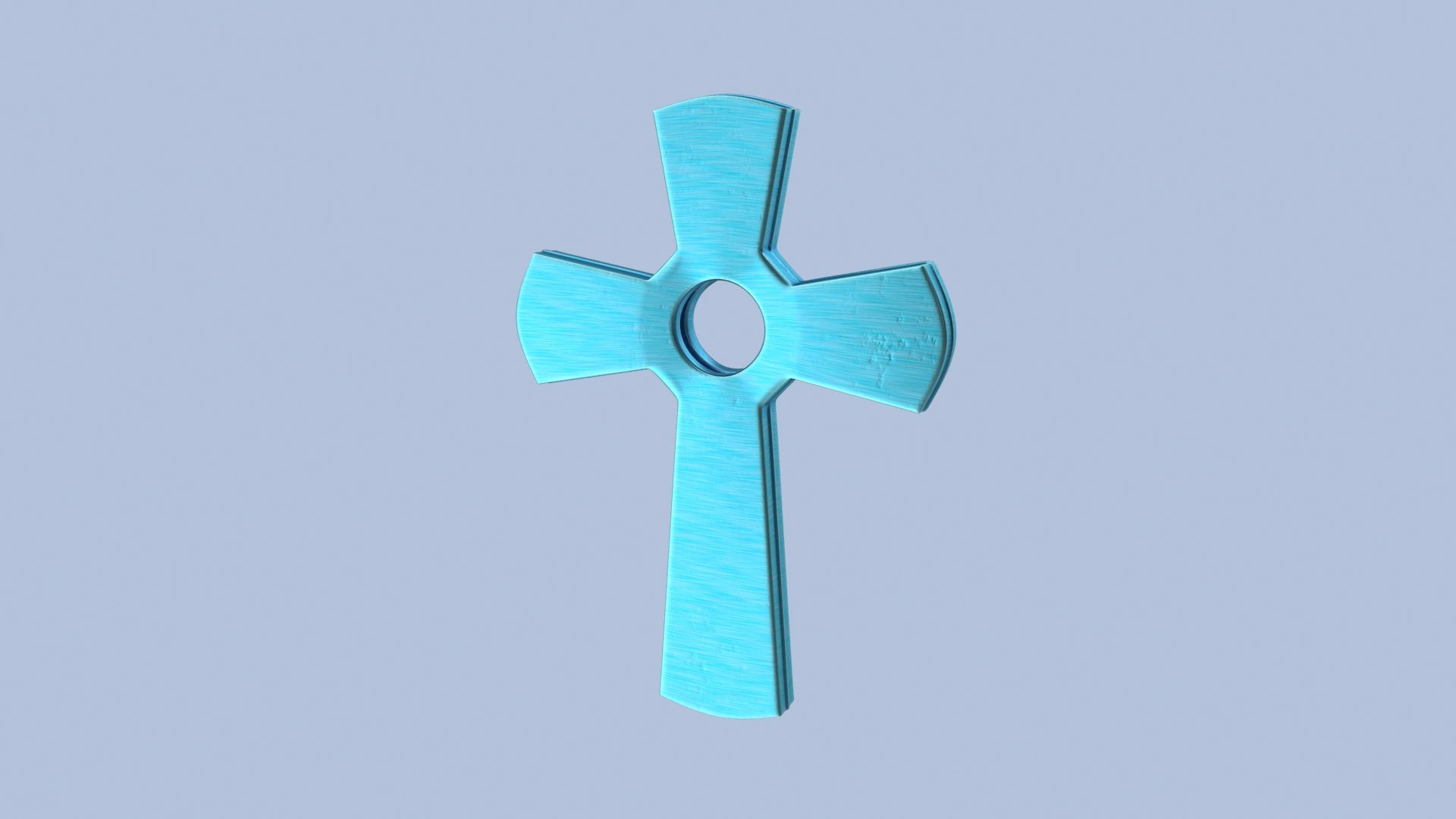 Crucifix Cartoon 3D Model - TurboSquid 2101227