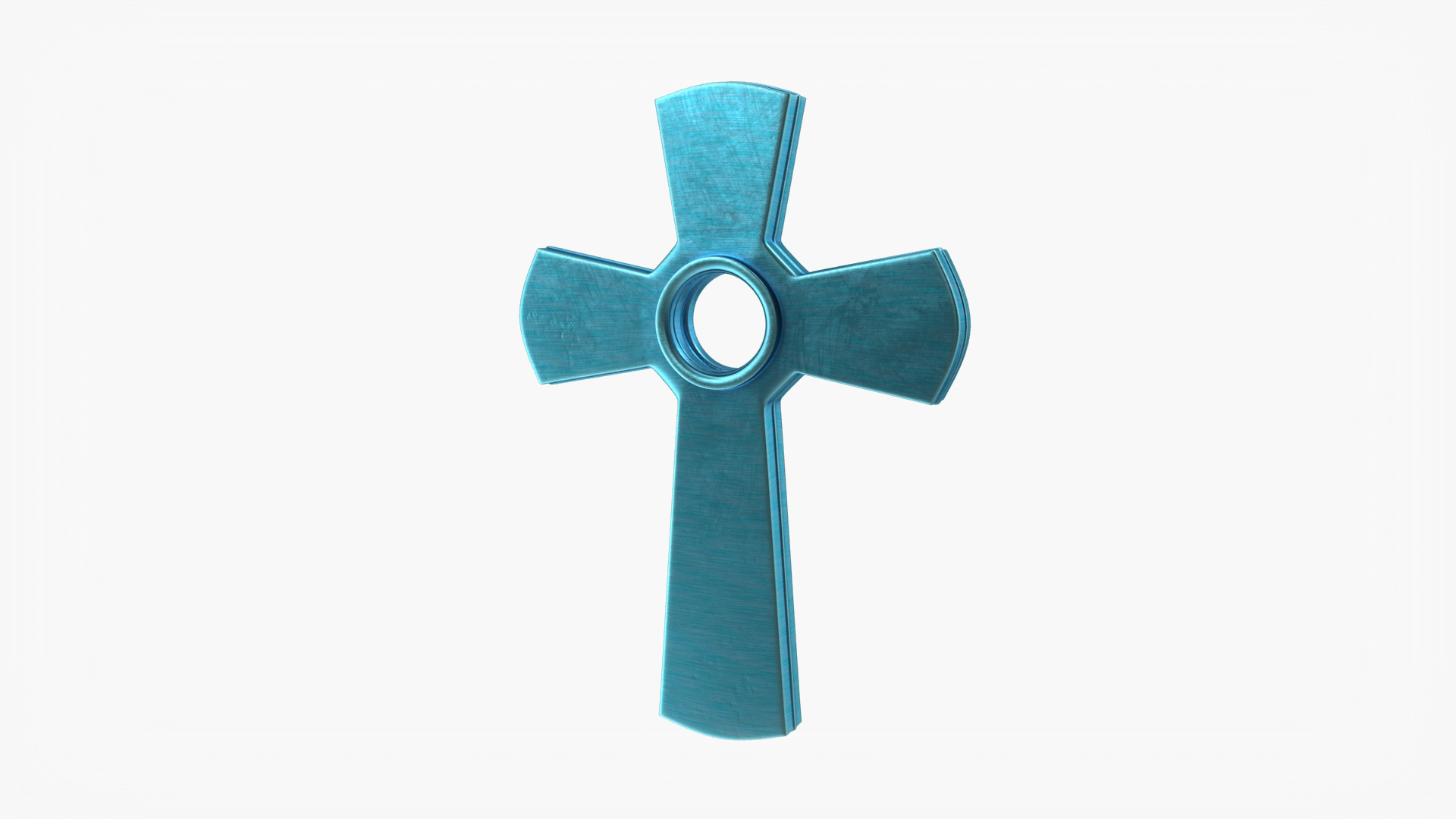 Crucifix Cartoon 3D Model - TurboSquid 2101227
