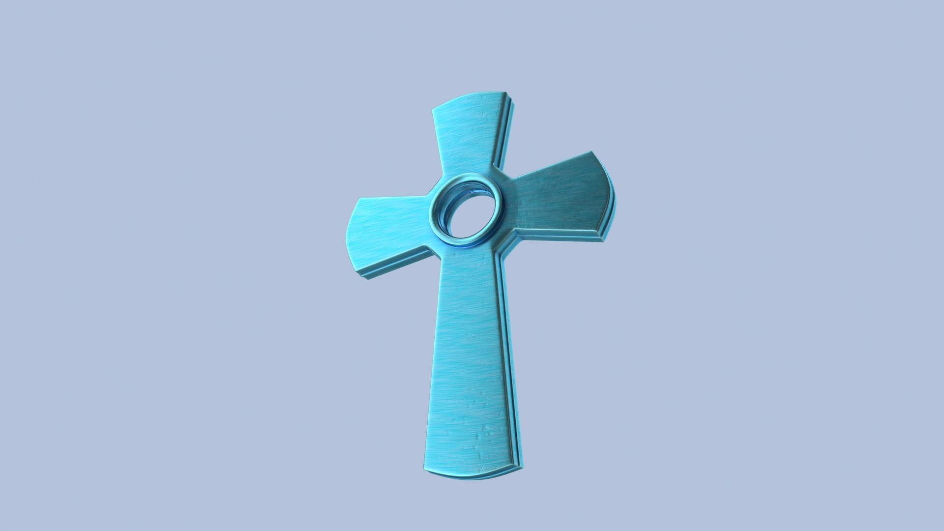 Crucifix Cartoon 3D Model - TurboSquid 2101227