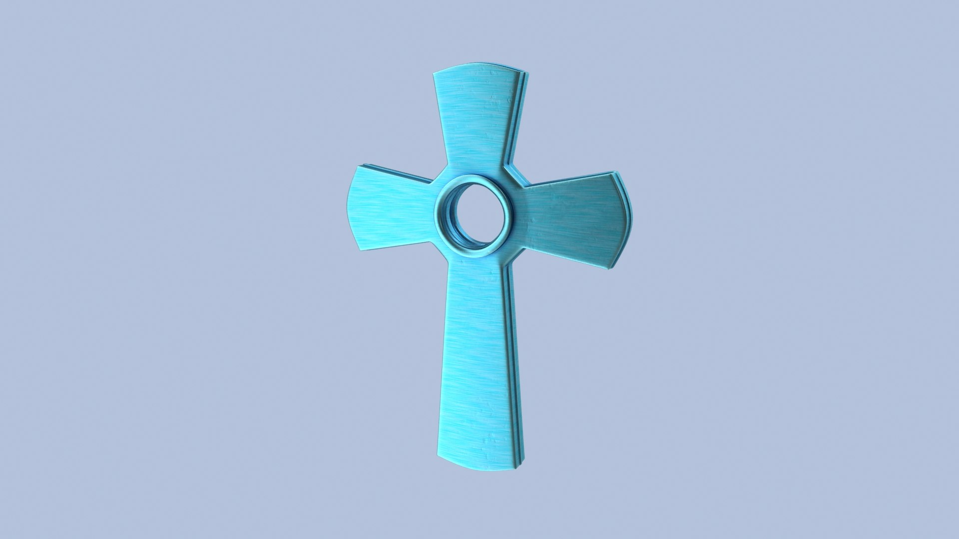 Crucifix Cartoon 3D Model - TurboSquid 2101227
