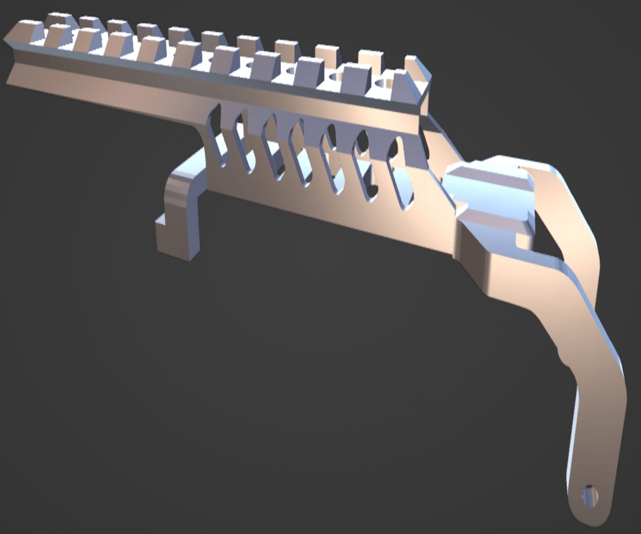 modelo 3d Riel de guardamanos pkm - TurboSquid 2268057