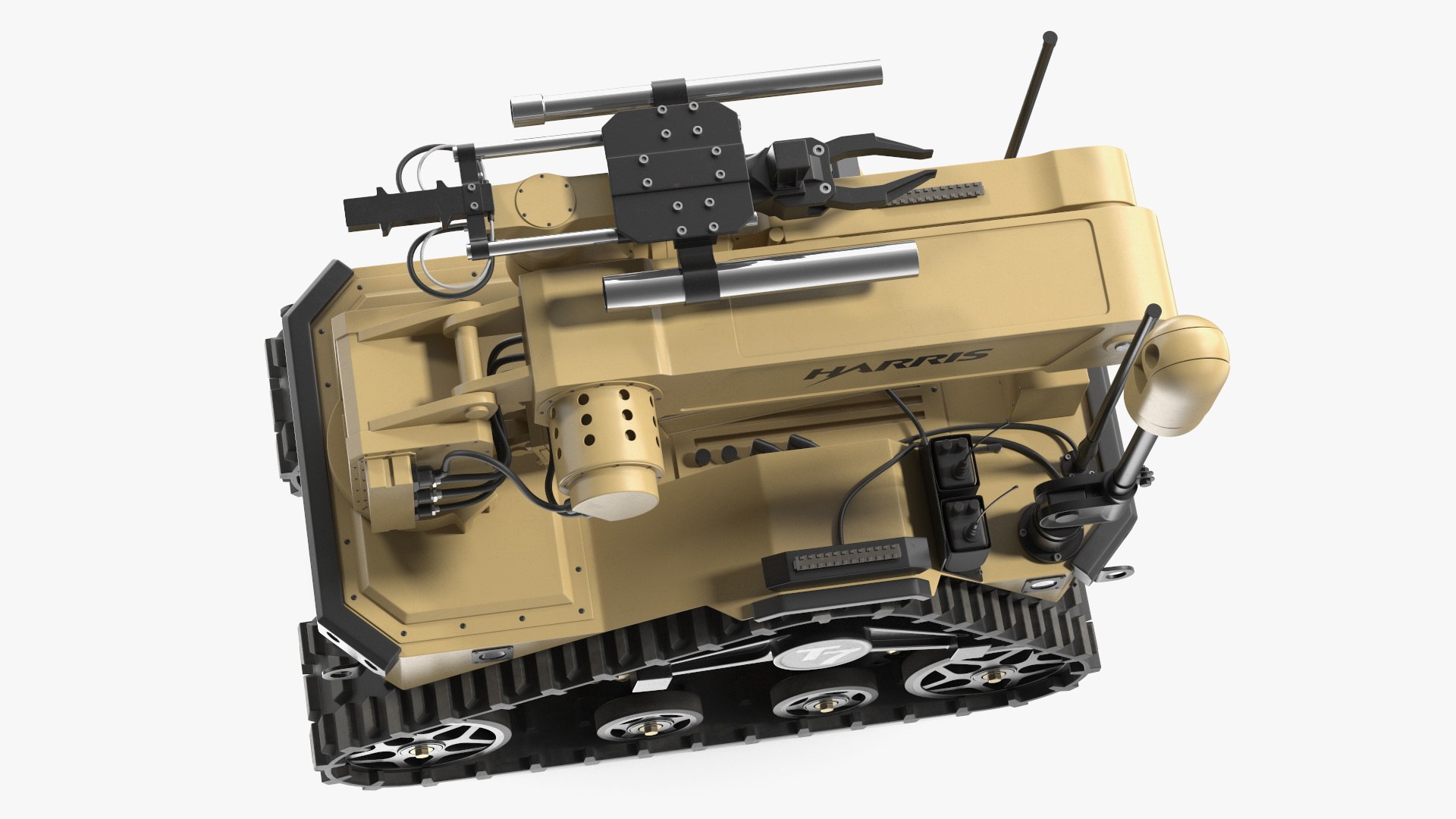 Robotic System Harris T7 Sand Color 3D Model - TurboSquid 2137109