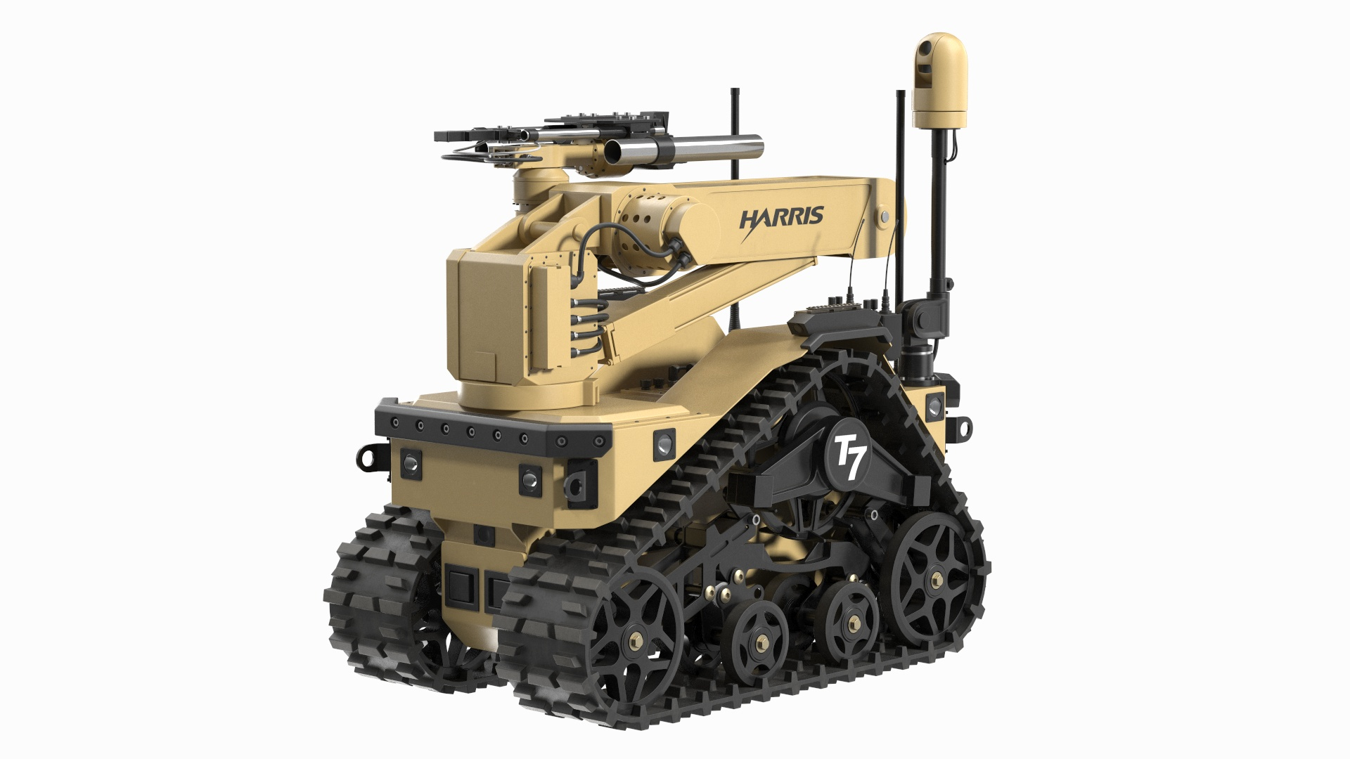Robotic System Harris T7 Sand Color 3D Model - TurboSquid 2137109