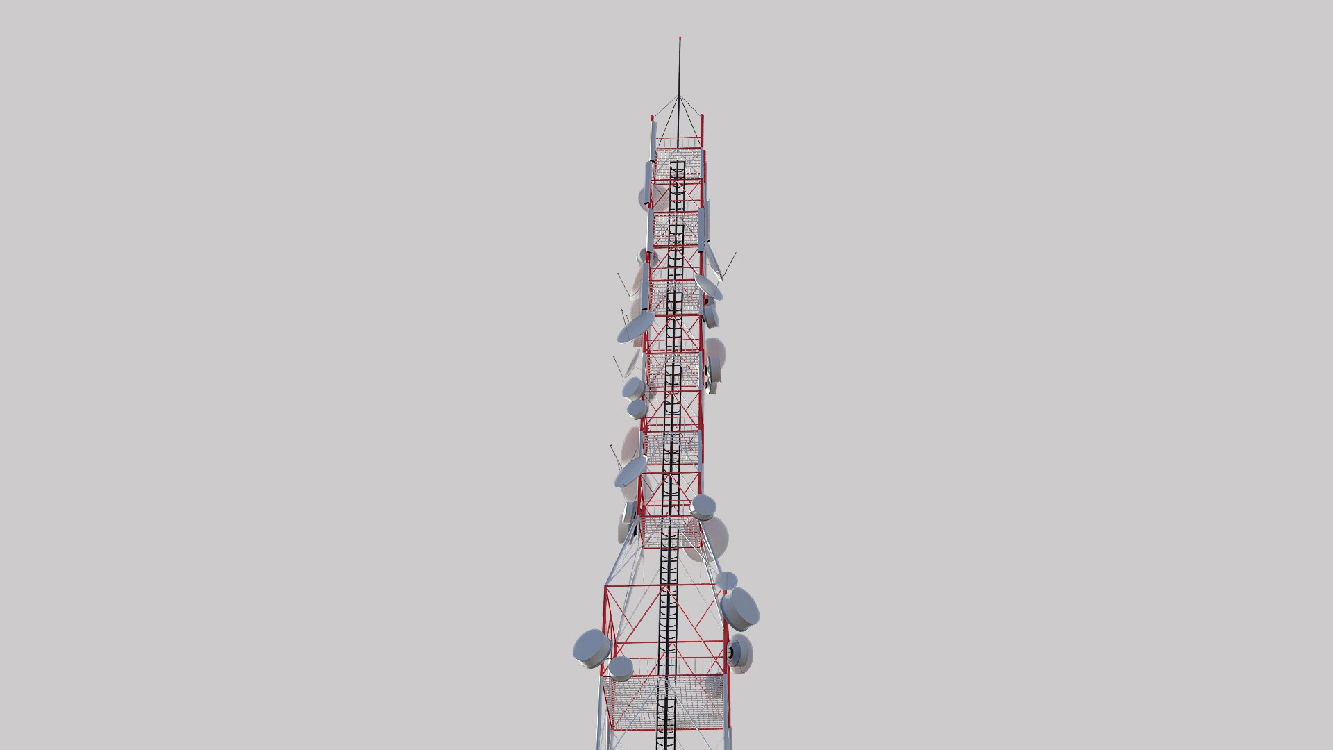 3D Telecommunication Tower - TurboSquid 1832023