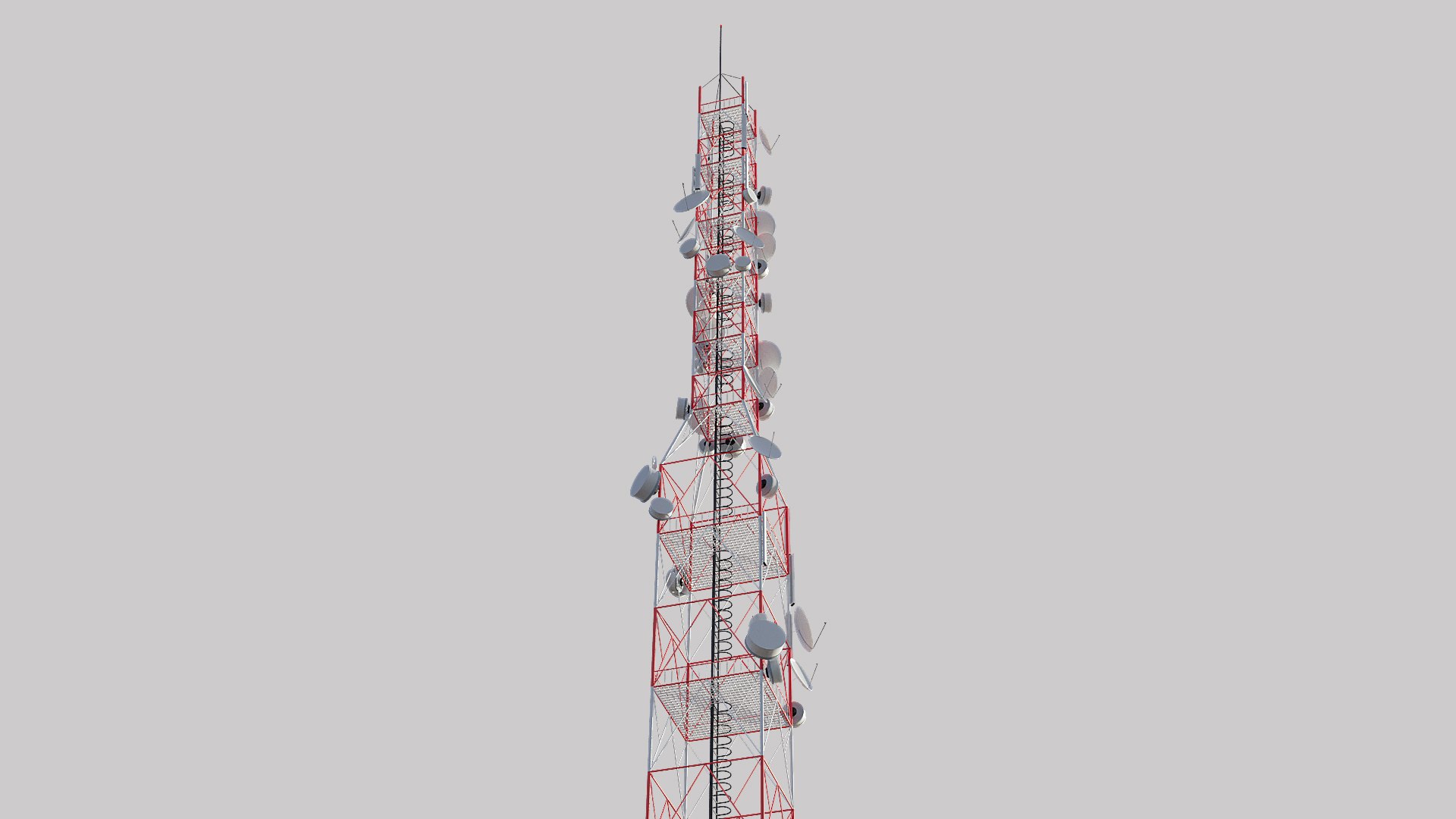 3D Telecommunication Tower - TurboSquid 1832023